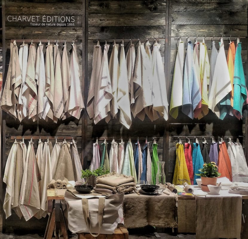 weaving history: inside charvet linen - My French Country Home Box