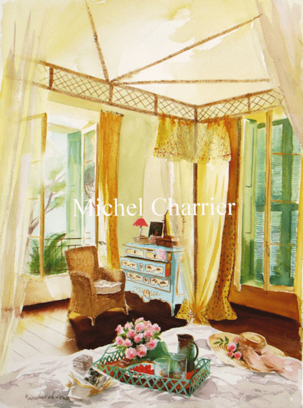 michel charrier - our resident artist for 2021 - My French Country Home Box