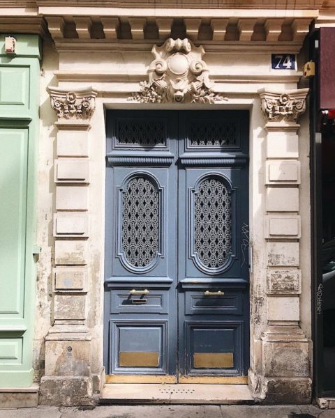 our favorite blue doors around france - My French Country Home Box