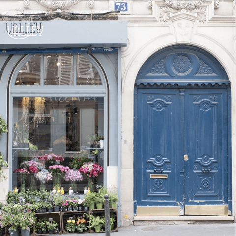 our favorite blue doors around france - My French Country Home Box
