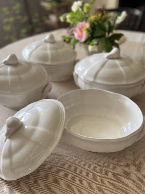 French Antique White Tureen - My French Country Home Box